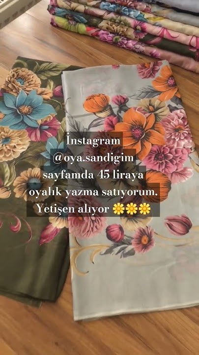 instagram @oya.sandigim sayfamda 45 liraya oyalık yazma satıyorum. yetişen alıyoooor #oyamodeli ...