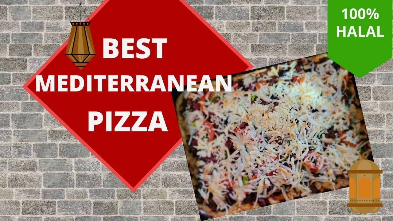 Middle eastern style pizza. Best Mediterranean PIZZA DOUGH and TOPPINGS ...