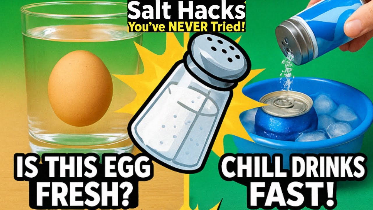 33 GENIUS SALT HACKS for HOME CLEANING, PERSONAL CARE, COOKING ...