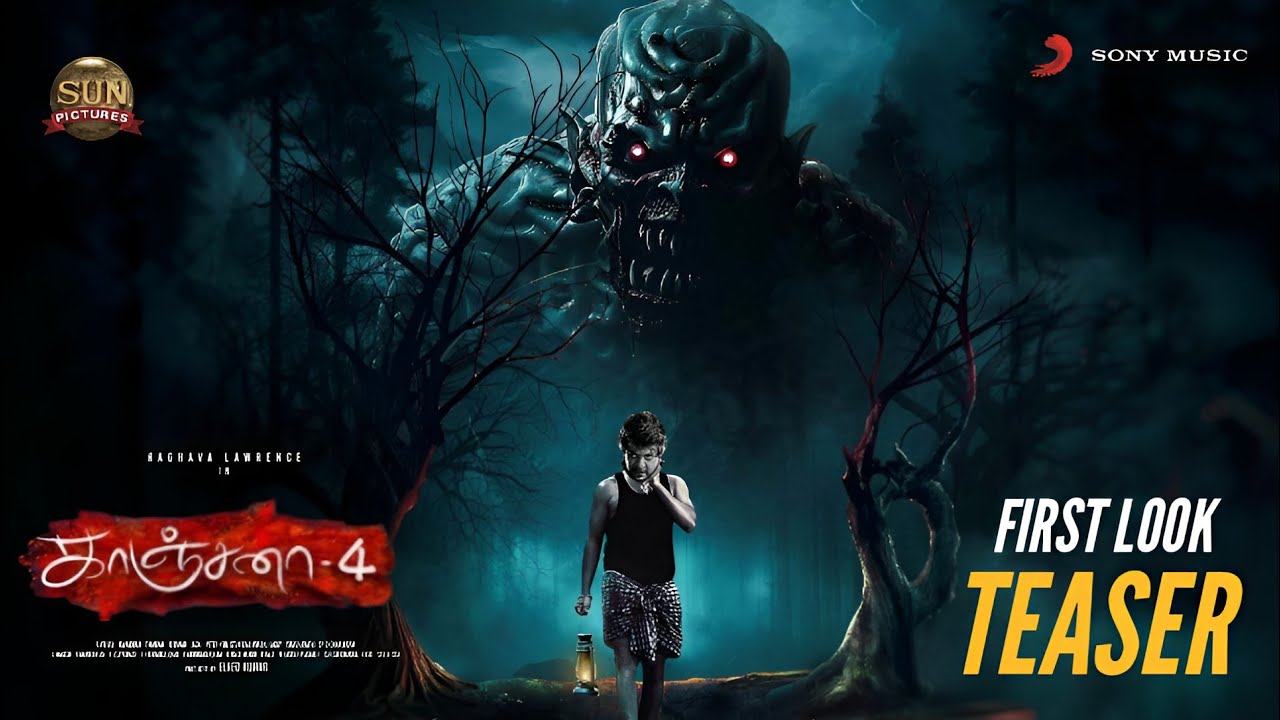 Kanchana 4 Movie Official First Look Teaser Tamil | Raghava Lawrence | Pooja Hedge | Sam Cs ...