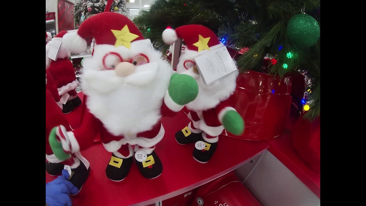 Animatronics Christmas 2020 Target Santa Dashing through the Snow - YouTube