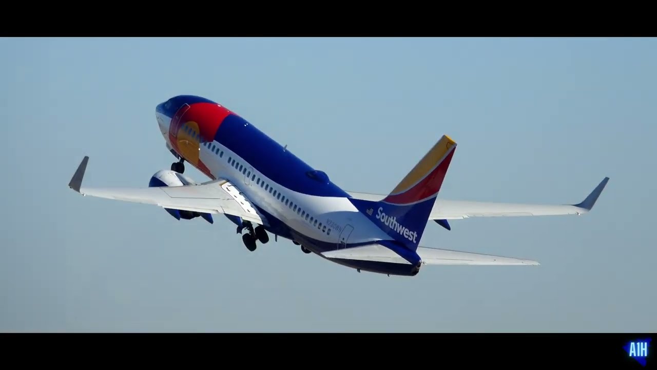 Southwest Airlines Colorado one Taking off from DAL Airport - YouTube