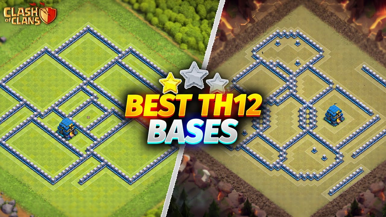 NEW TH12 Base Link | BEST Town Hall 12 (Trophy/War/Hybrid/Farming) Base ...