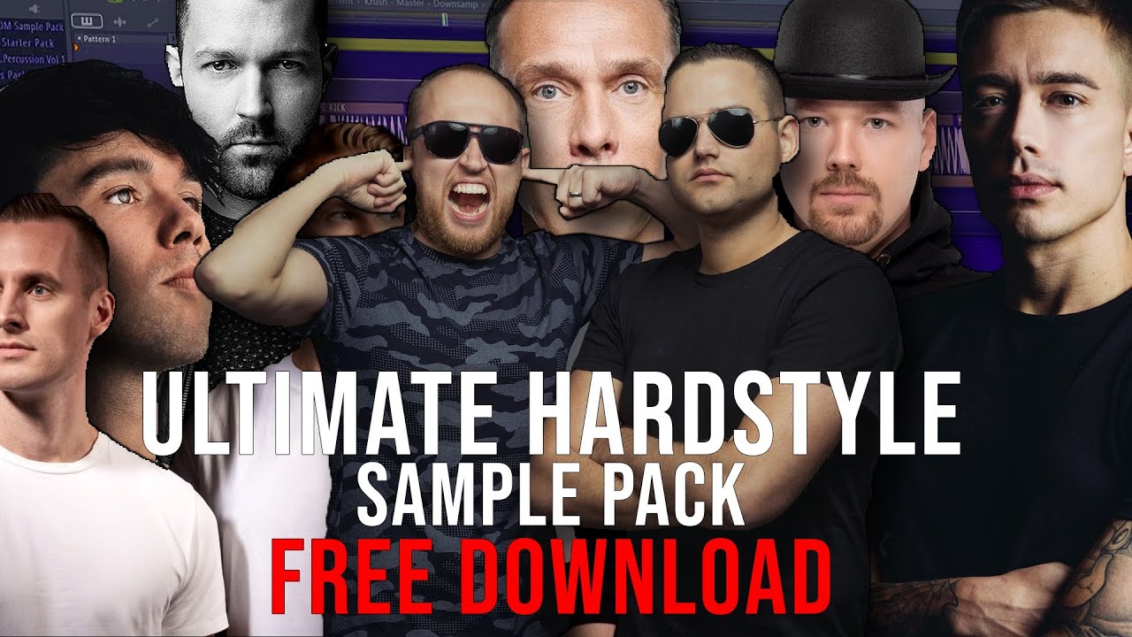 FREE ULTIMATE HARDSTYLE SAMPLE PACK (DA TWEEKAZ, HEADHUNTERZ, BRENNAN HEART...) (1500+ SOUNDS ...