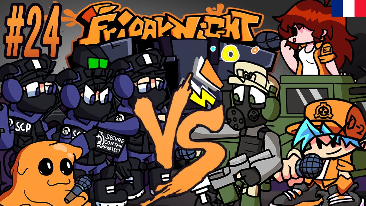 Friday Night Funkin fr (FNF) - Decouverte du Mod SCP (VS Site, MTF, NTF ...