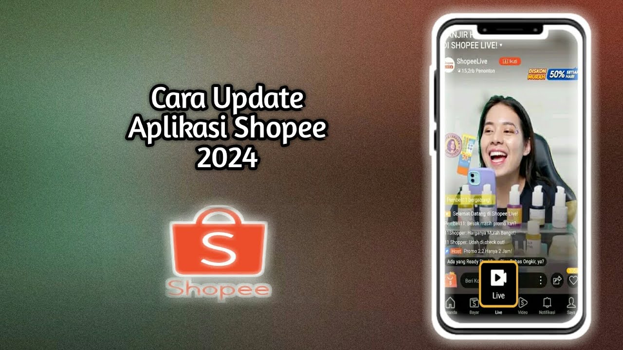 Cara Update Aplikasi Shopee 2024 - YouTube