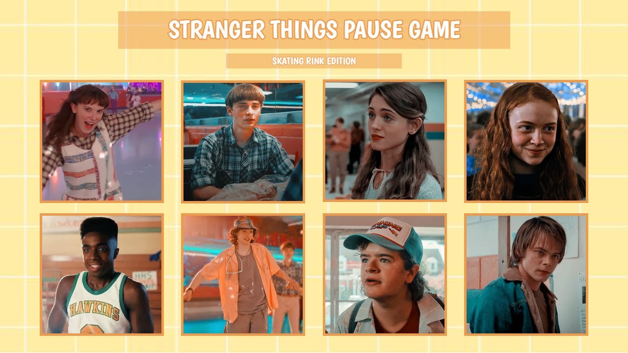 you're at a skating rink (stranger things) pause game - YouTube