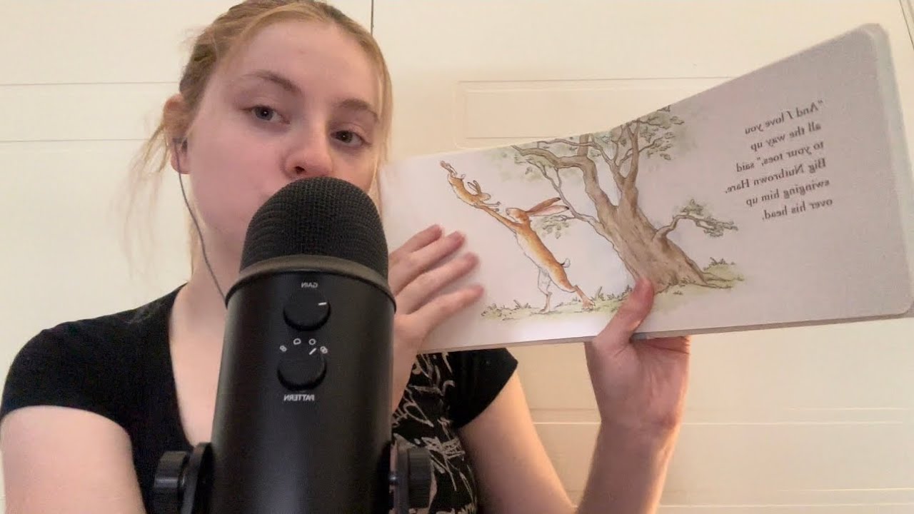 ASMR inaudible whispering (reading you a book) 📚 - YouTube