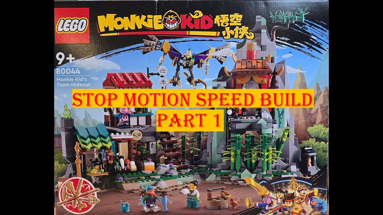 Lego 80044 Monkie Kid's Team Hideout - YouTube