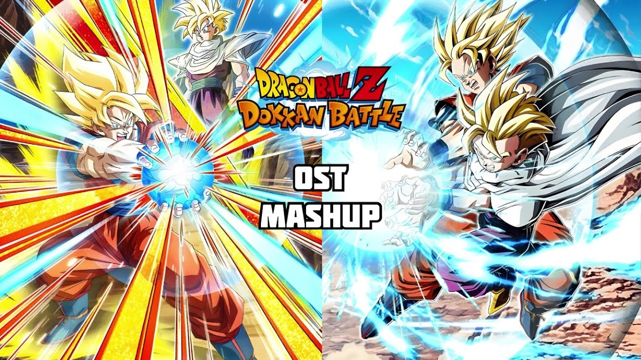 STR SSJ Goku/Gohan & TEQ LR SSJ Goku/Gohan OST Mashup - Dbz Dokkan ...