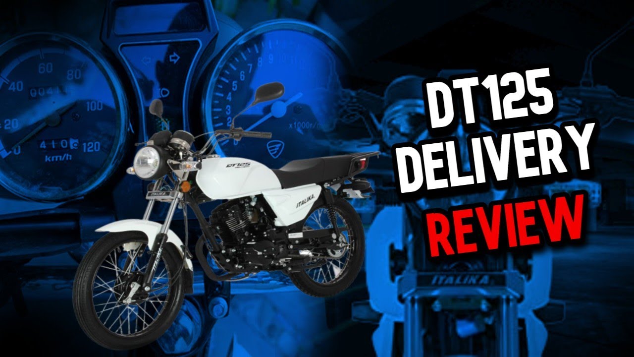 ¿BUENA, BONITA Y BARATA? Italika DT 125 Delivery REVIEW - YouTube