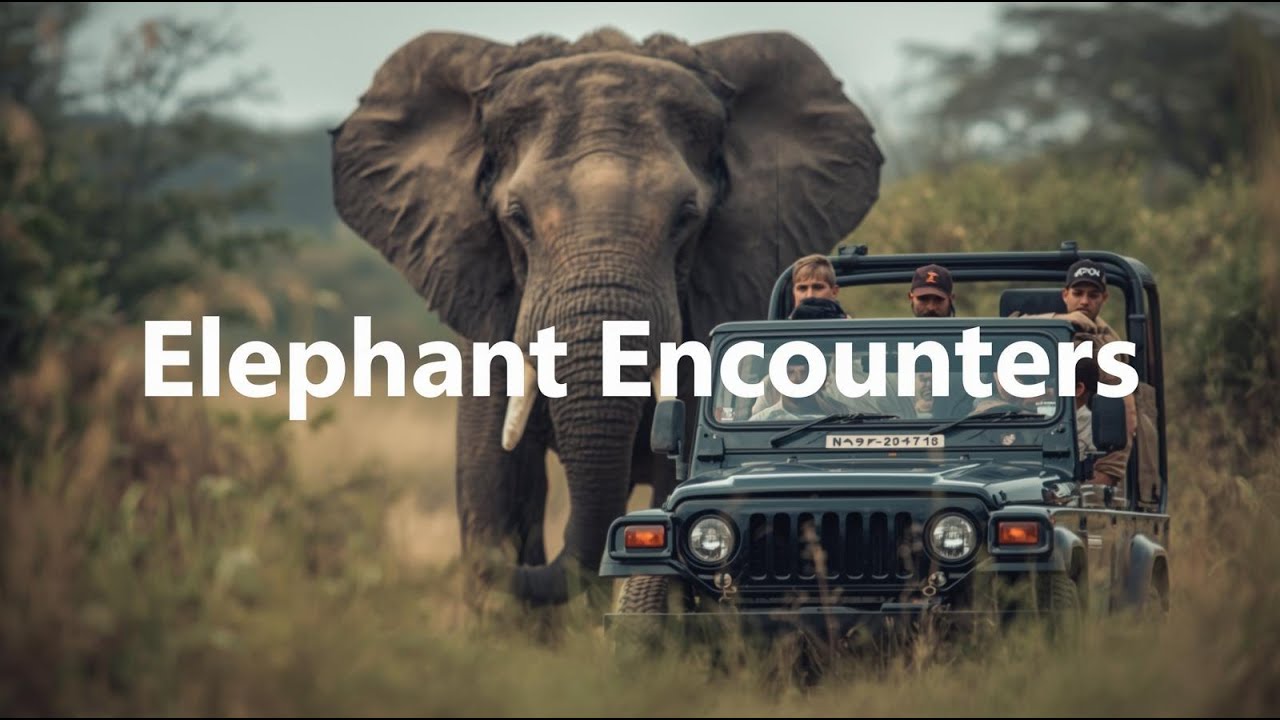 Elephant Encounters Captured on Film - YouTube