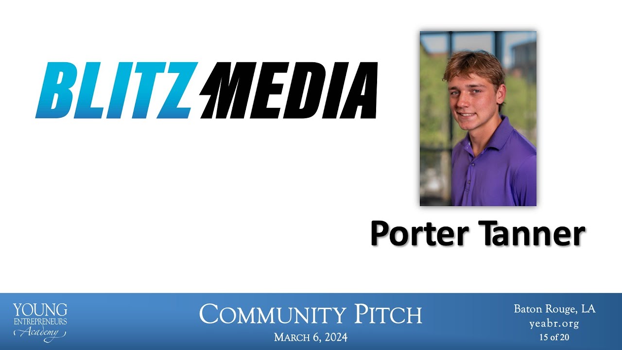 Blitz Media - Community Pitch 2024 - YouTube