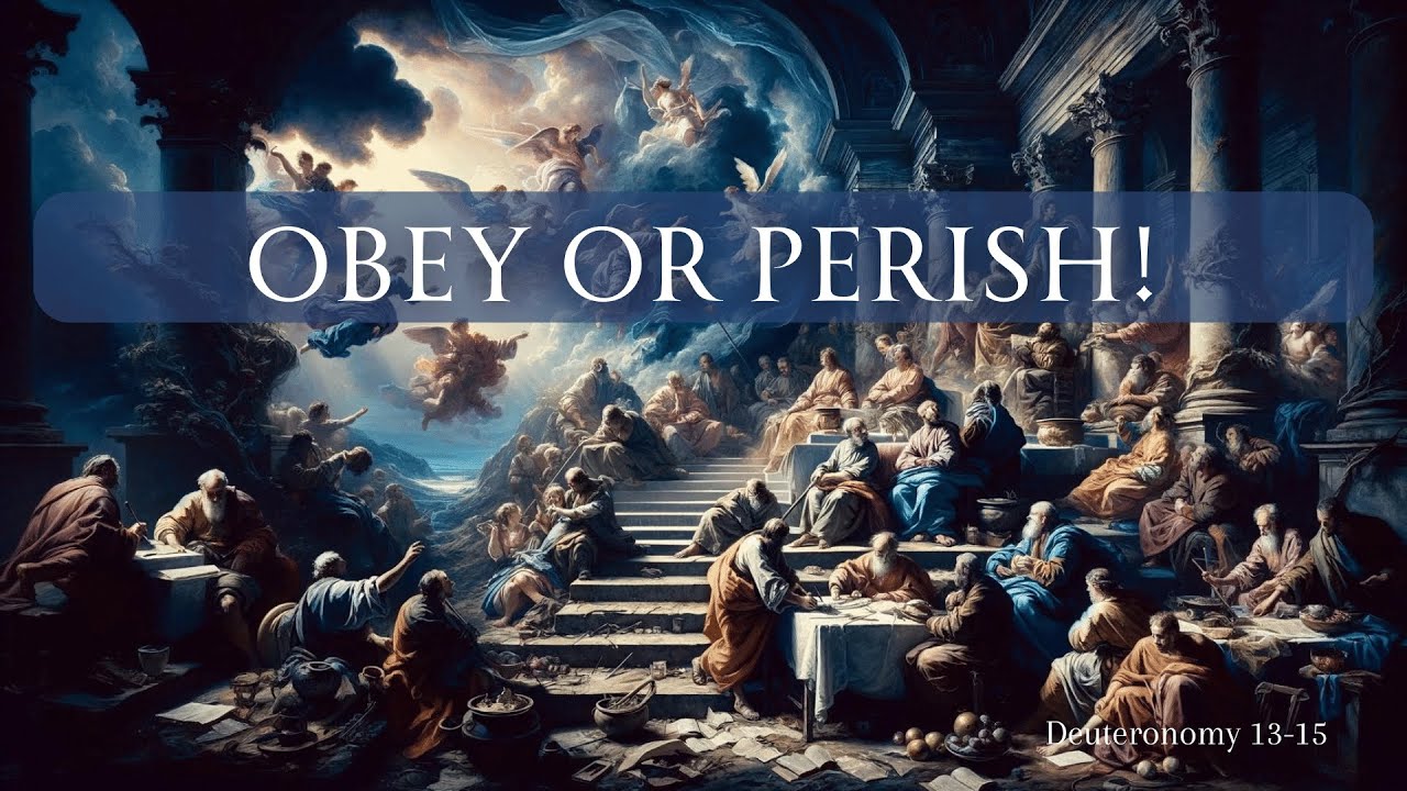 Deuteronomy 13-15 • "Obey or Perish" • 1 Year Bible - YouTube
