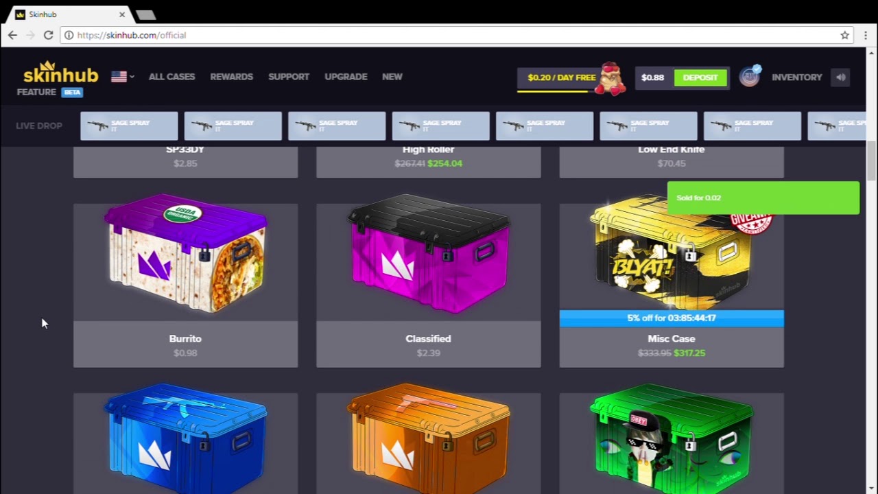 Skinhub Openings - YouTube