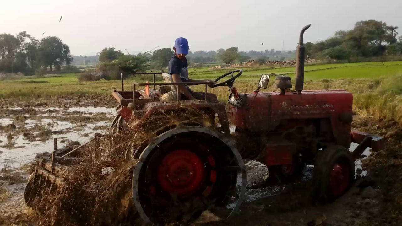 Puddling operations.by Agri engineers khAmmam - YouTube