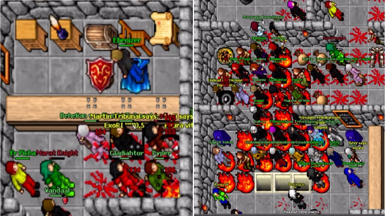 Old Tibia - Massacre on Danubia/Bunch of 100+ DEAD (2006 7.6) - YouTube