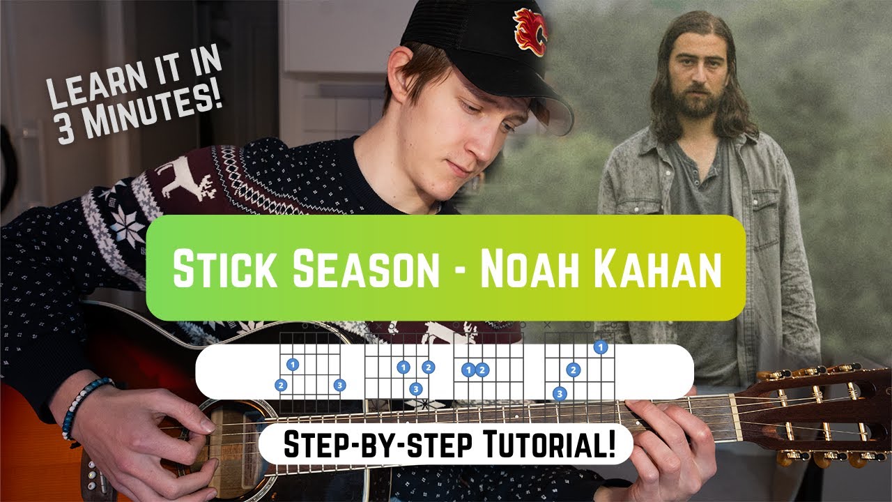 Learn To Play Stick Season by Noah Kahan in UNDER 3 MINUTES! - YouTube