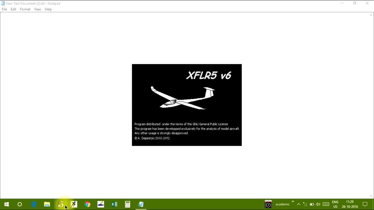 Basic of XFLR5 software tutorial || basic video to start with xflr 5 ...