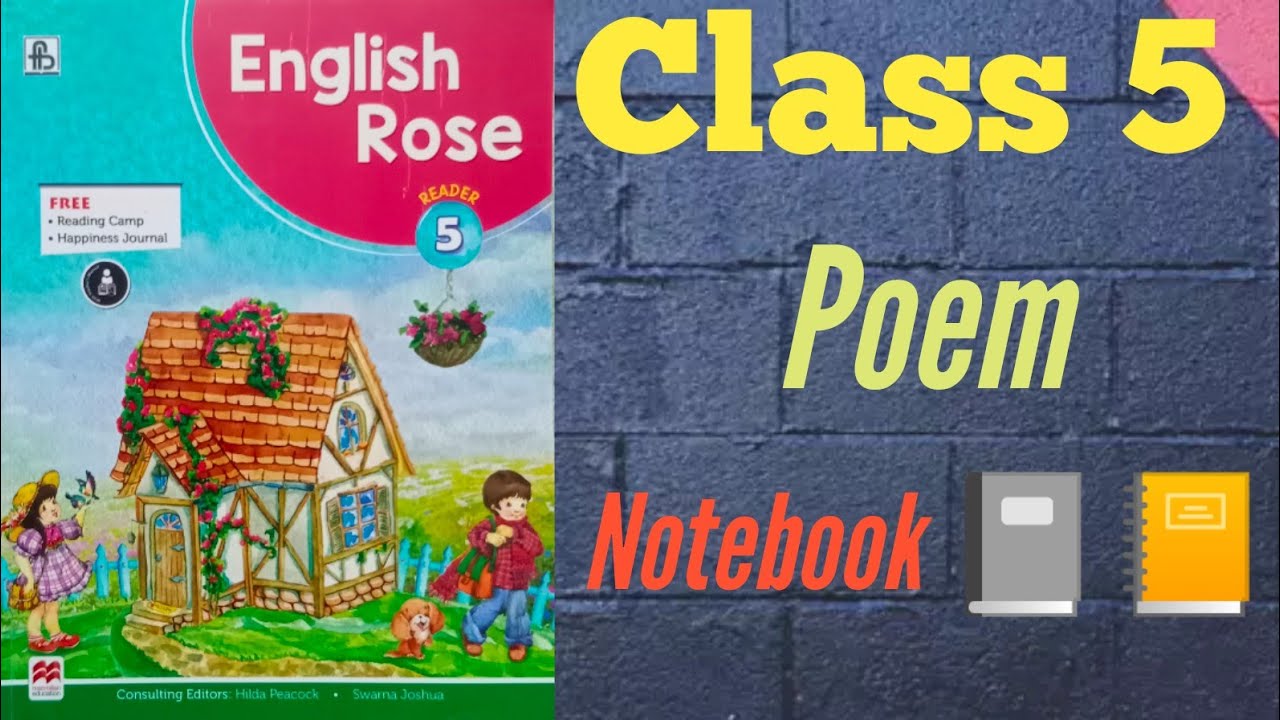 Notebook | English Rose | Class 5 | Poem - YouTube