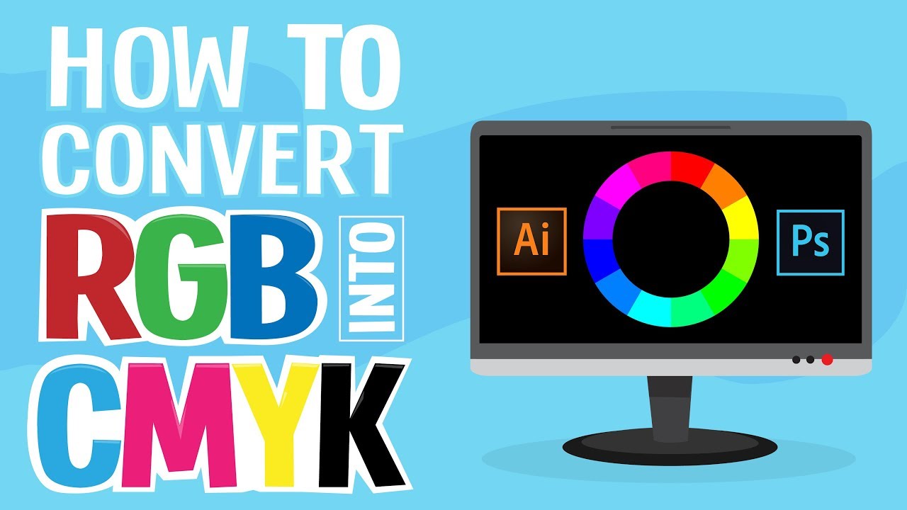 How To Convert RGB Into CMYK YouTube