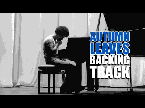 Autumn Leaves Backing Track Jazz - 140bpm - YouTube