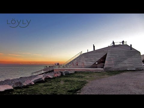 Löyly Sauna & Restaurant: Modern Exterior & Interior Design Tour - Helsinki Finland