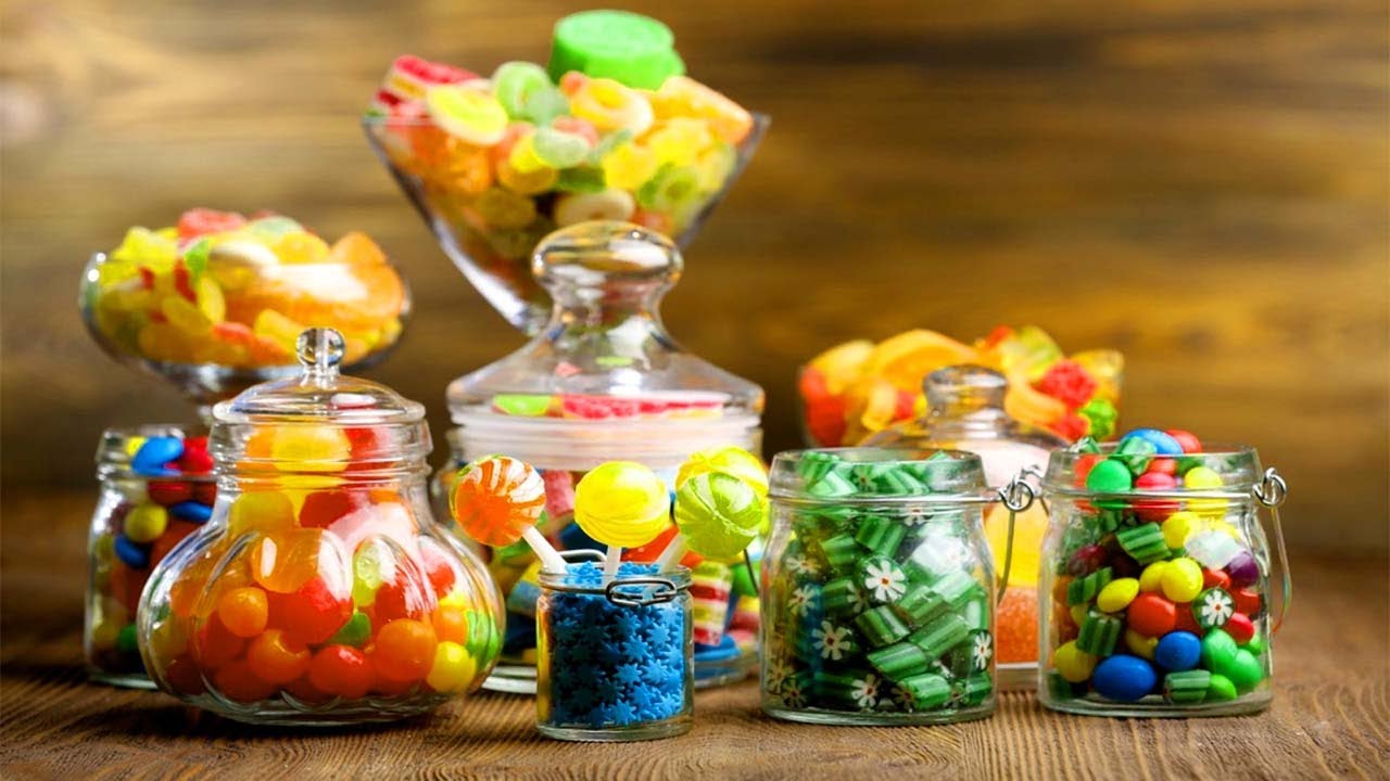 Candy mixing | Candy ASMR Video | Candy satisfying Video | Candy ...