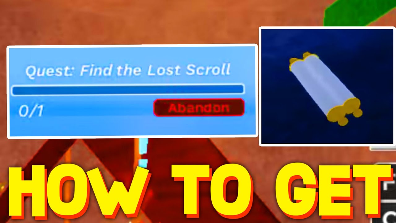 HOW TO GET HAKI ARMANENT FIND THE LOST SCROLL LOCATION in DEMON PIECE! ROBLOX - YouTube