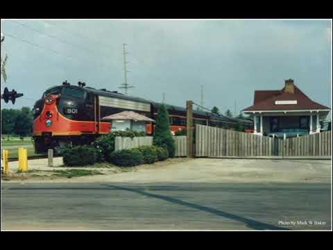 F UNITS IN RURAL WISCONSIN 1989- WISCONSIN & CALUMET WEEKEND EXCURSIONS ON EX MILW ROAD "J" LINE ...