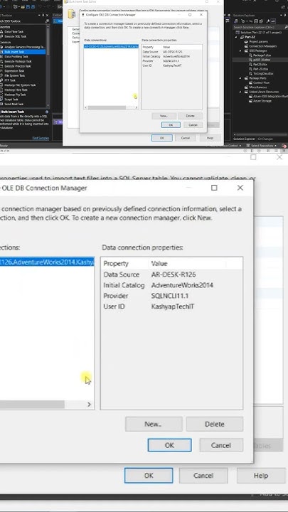 Bulk Insert Task | SSIS Tutorial | #ssis #sqlserver #education #kashyaptechitbrothers - YouTube