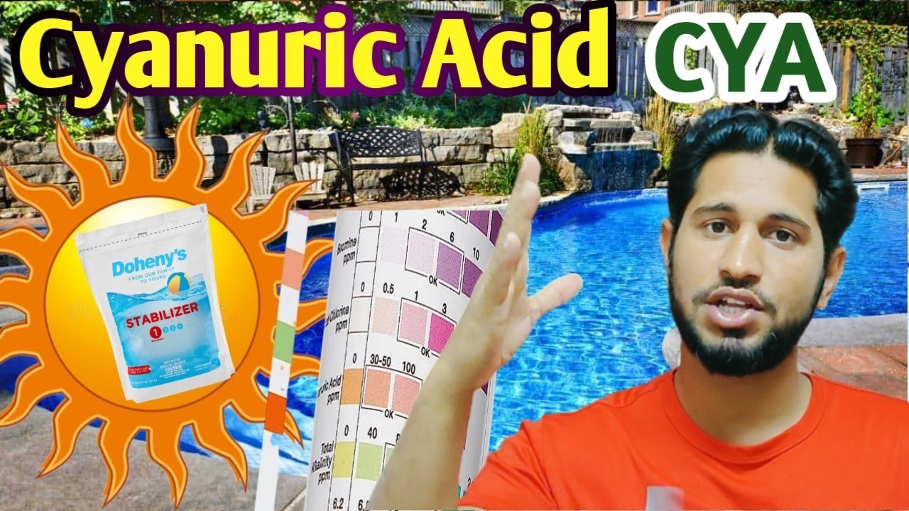 How to balance cyanuric acid in pool | pool stabilizer | Cyanuric acid ...