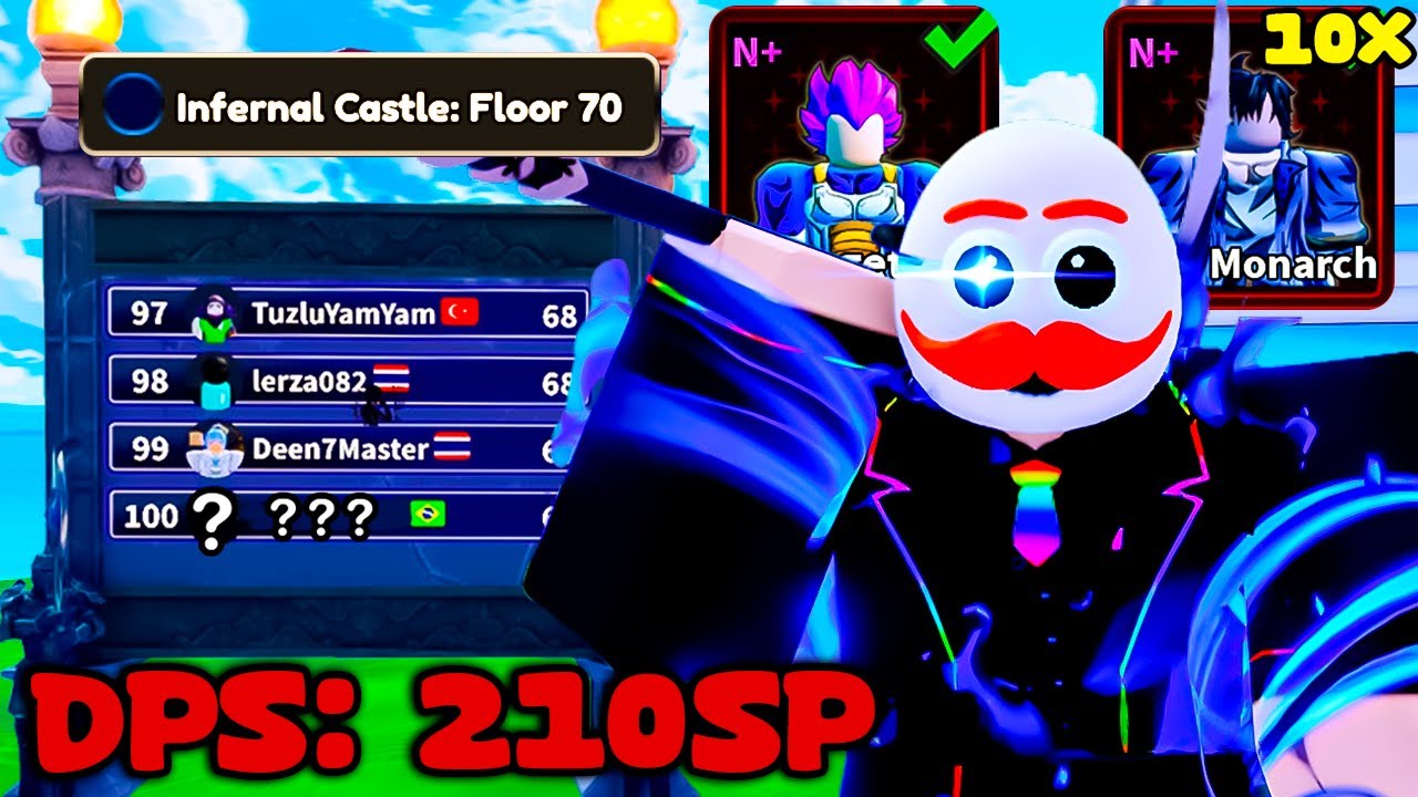 DESAFIEI A FLOOR 70 do INFERNAL CASTLE no ARISE CROSSOVER com 210 SP de ...