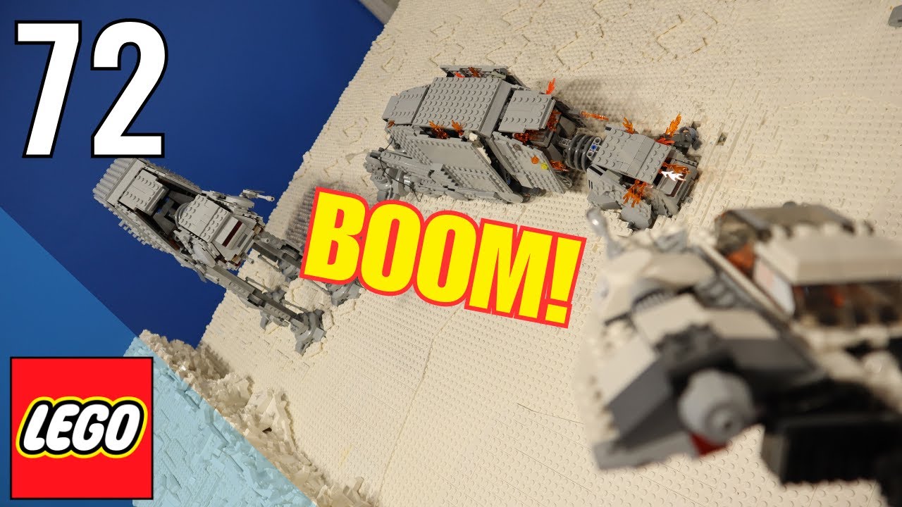 LEGO Star Wars Hoth MOC Episode 72 - EXPLODE! - YouTube