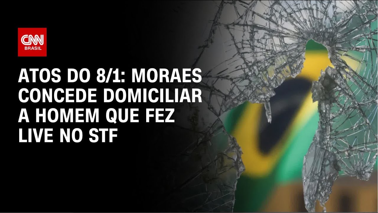 Moraes concede domiciliar a homem que fez live em cadeira do STF no 8/1 ...