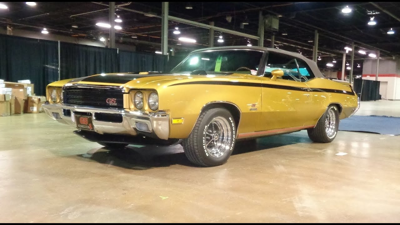 1971 Buick GS Stage 1 Convertible 455 CI Engine in Cortez Gold on My ...