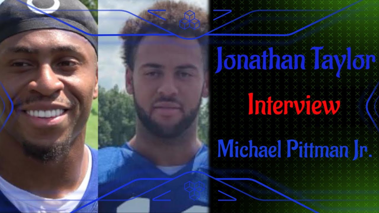 Colts Jonathan Taylor & Michael Pittman Jr. Interview. - YouTube