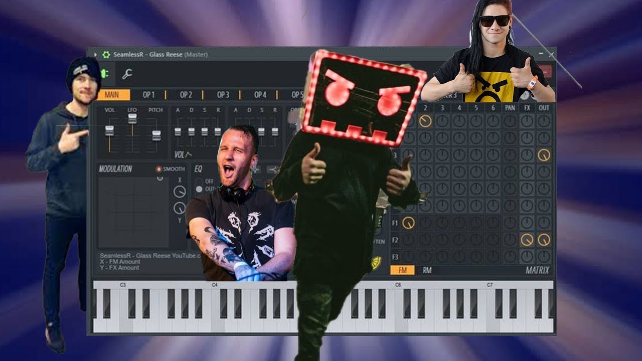 Panda Eyes Style Dubstep LiveStream - YouTube