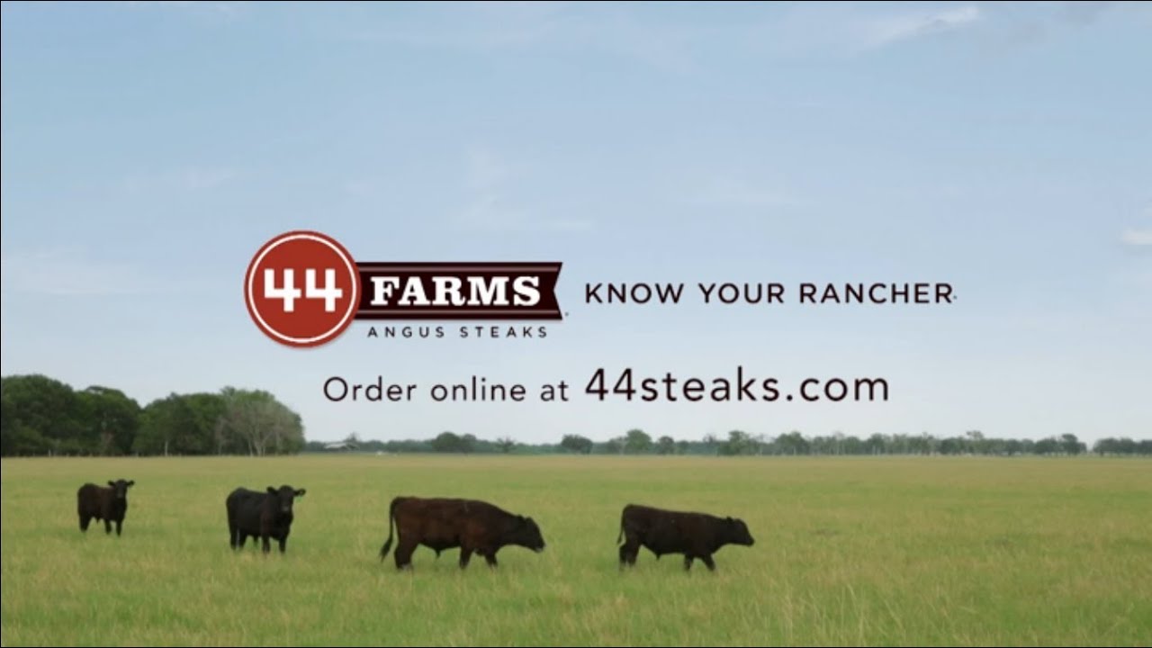 44 Farms Angus Steaks Commercial - YouTube