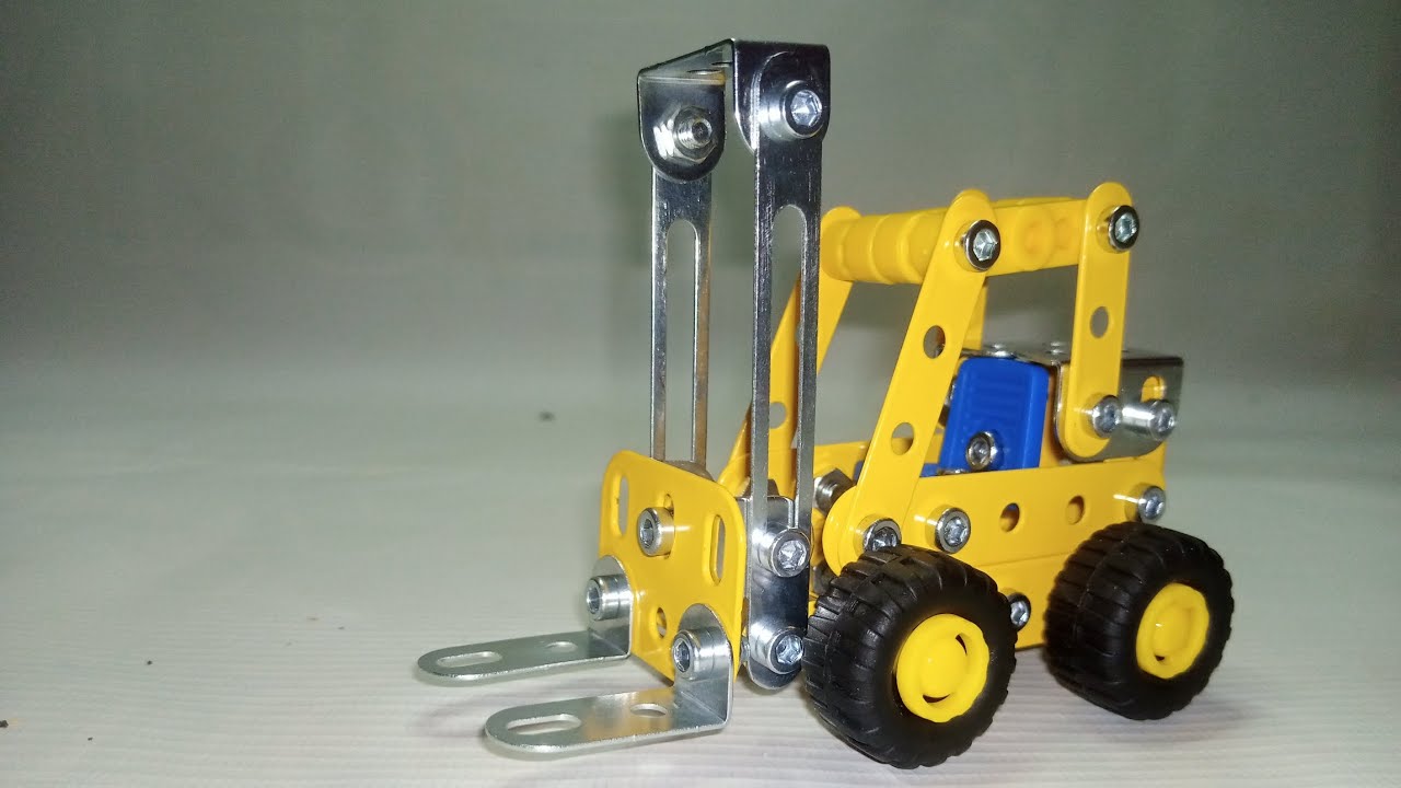 How To Make A Forklift With Creative Metal||@favoritehobbiestutorial ...