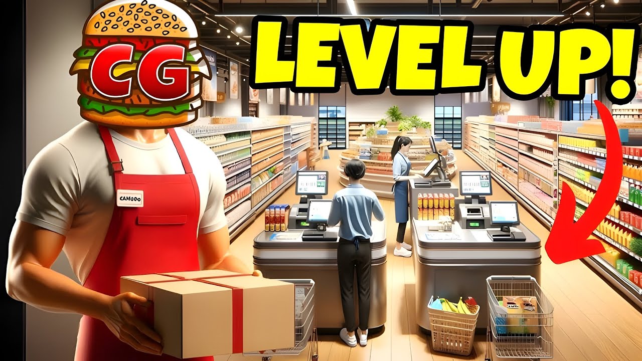 I OPEN My Own Supermarket Store 🏪 || My supermarket simulator game ...