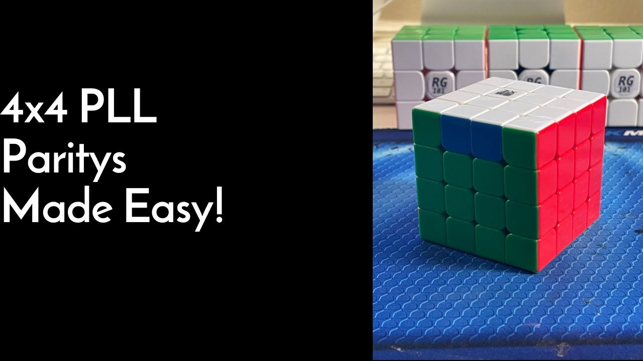 4x4 PLL paritys made easy! - YouTube
