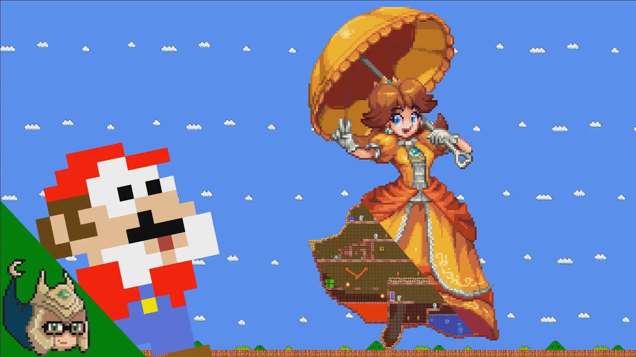 Mario vs the GIANT Daisy MAZE (Mario Cartoon Animation) - YouTube