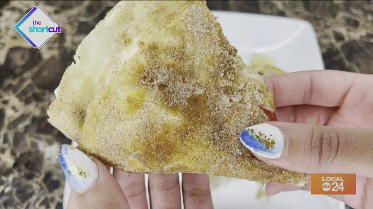 Easy sweet spiced tortilla wrap recipe! - YouTube