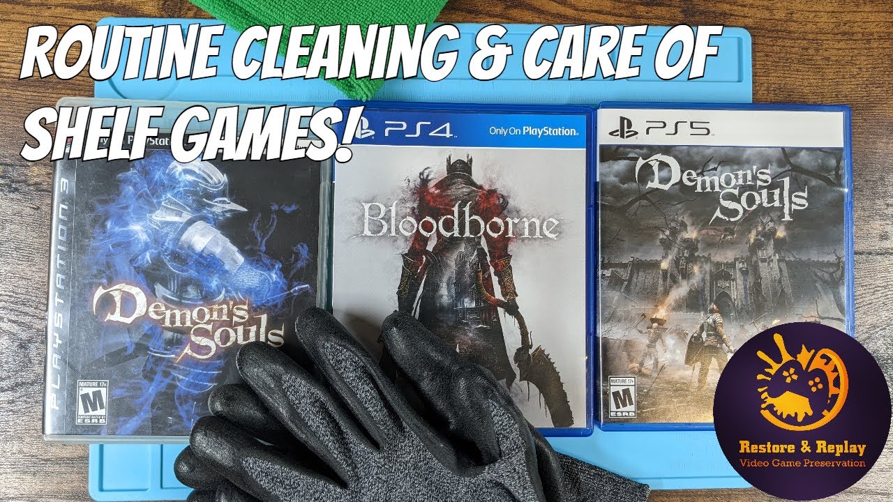 Routine Cleaning & Care of Shelf Games! - YouTube