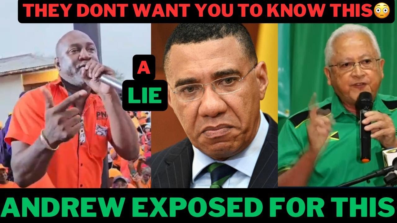 Andrew Holness why Delroy Chuck So Lie? JLP🟢is the one who is doing it ...