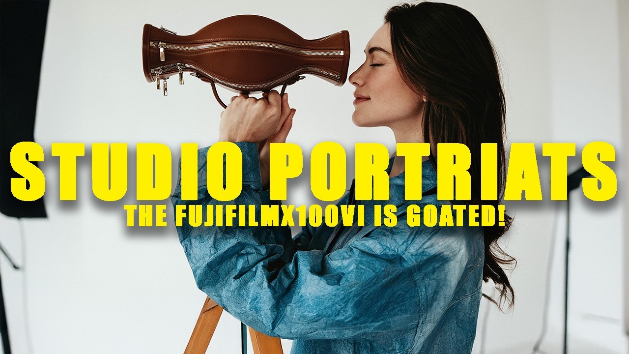 Natural Light Studio Portraits With The Fujifilmx100VI | Editorial ...
