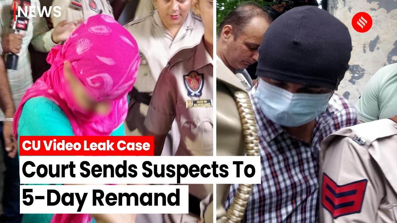 Chandigarh University Video Leak Case: Kharar Court Sends Four Suspects ...