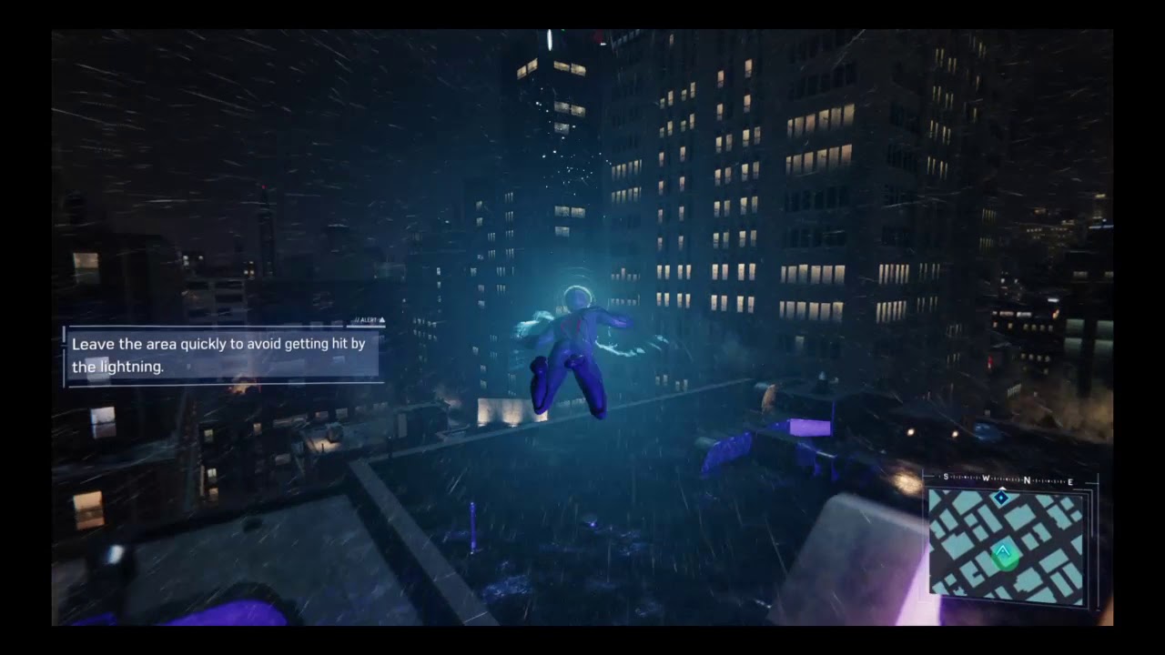 Ps4 Spider-Man lightning - YouTube