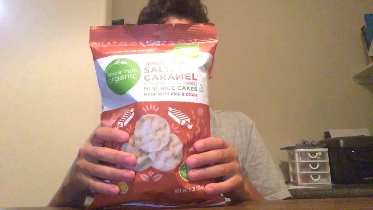 Himalayan Salted Caramel Mini Rice Cakes - YouTube